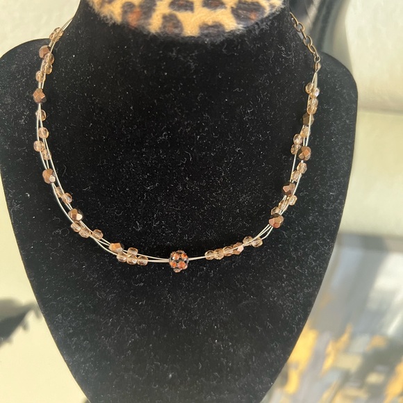 Robert Rose | Jewelry | Robert Rose Elegant Brown Beaded Necklace ...
